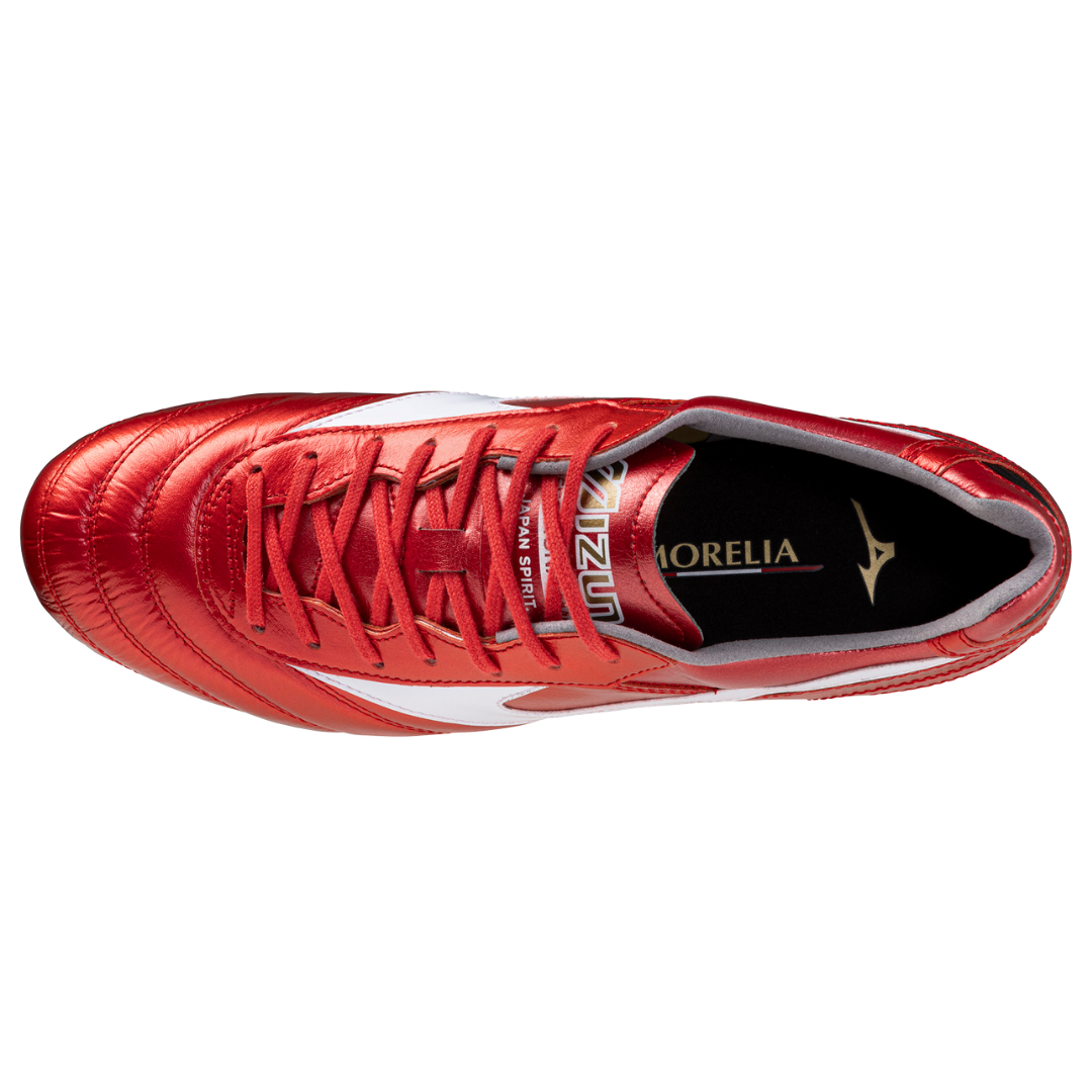 MIZUNO MORELIA II JAPAN - MORELIA 40TH RED/WHITE/BLACK