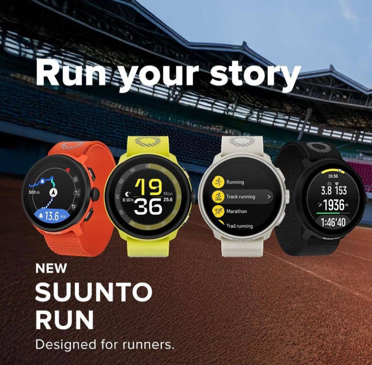 SUUNTO RUN - ALL BLACK