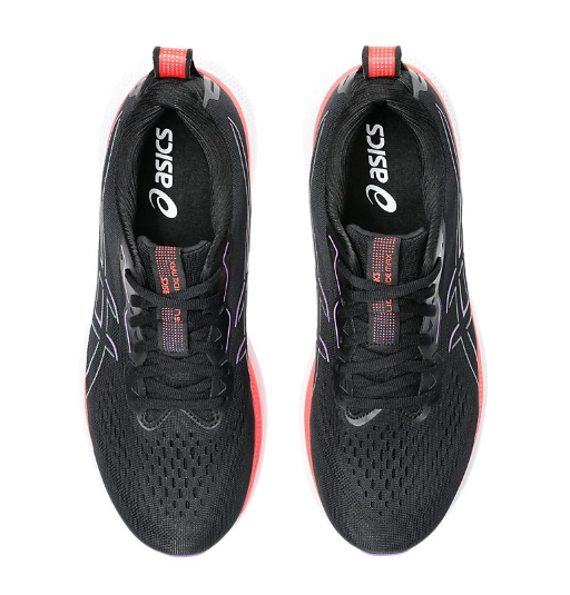 ASICS GLIDERIDE MAX - BLACK/FLASH RED