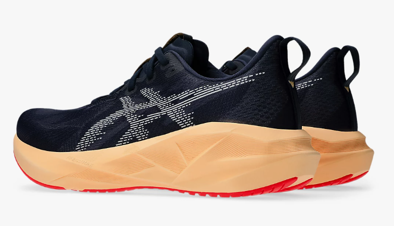 ASICS NOVABLAST 5 WiDE - MIDNIGHT/ORANGE GLOW