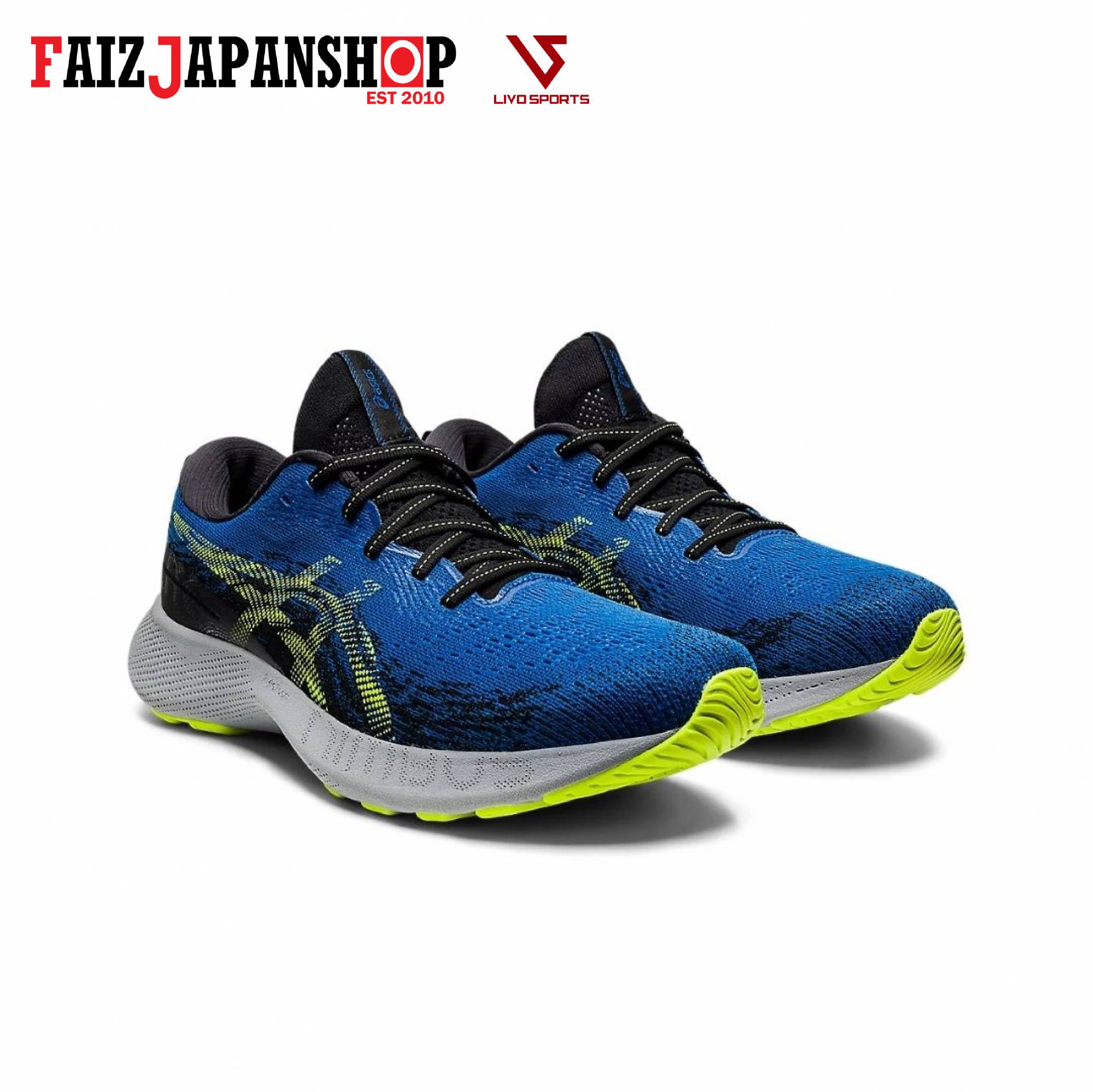 ASICS NIMBUS LITE 3 - BLACK/HAZARD GREEN