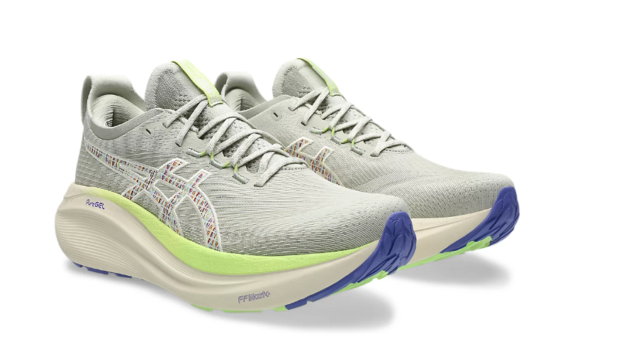 ASICS GEL-NIMBUS 27 TR - NATURE BATHING/LIME GREEN